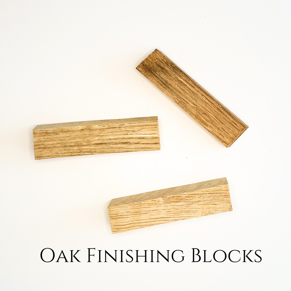 Oak Finishing Blocks – IndriVanilla
