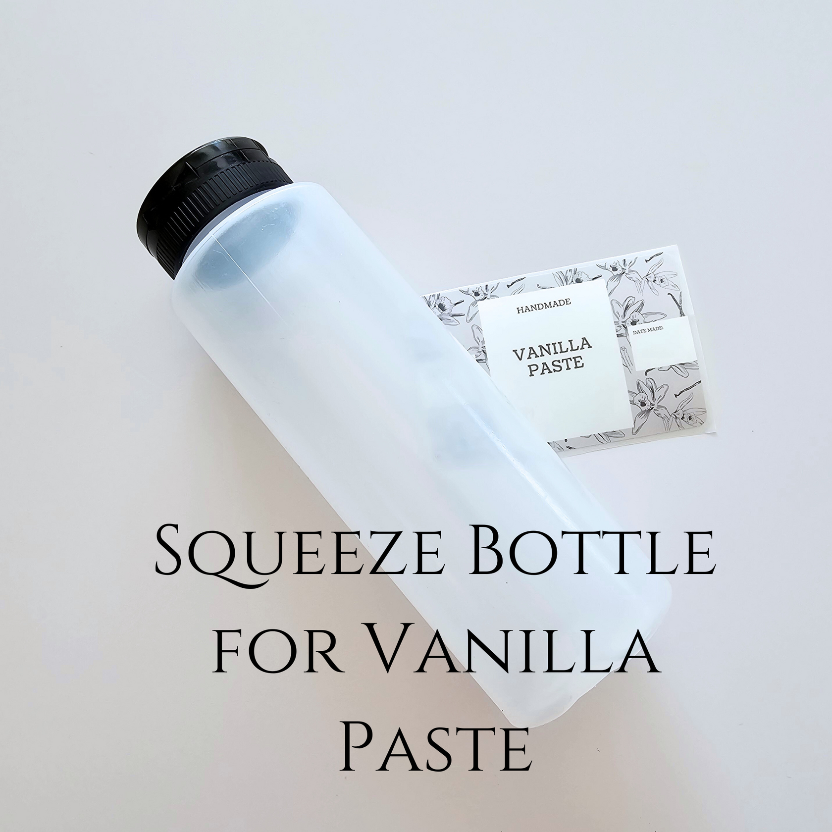 Squeeze Bottle for Vanilla Paste – IndriVanilla
